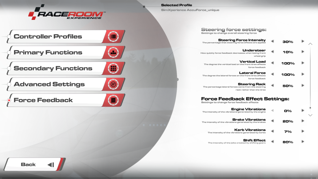 SimXperience AccuForce Pro Steering System – Selah.