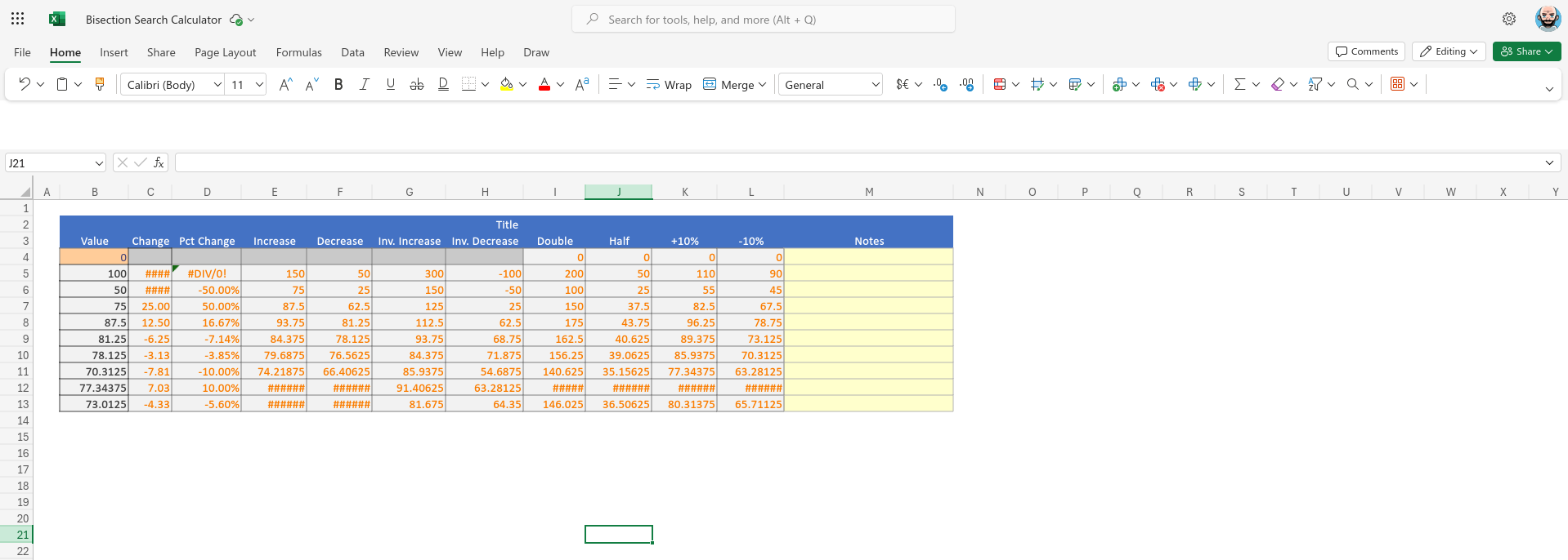 Universal Bisection Search Online Spreadsheet Tool – Selah. Universal Bisection Search Online Spreadsheet Tool – Selah.